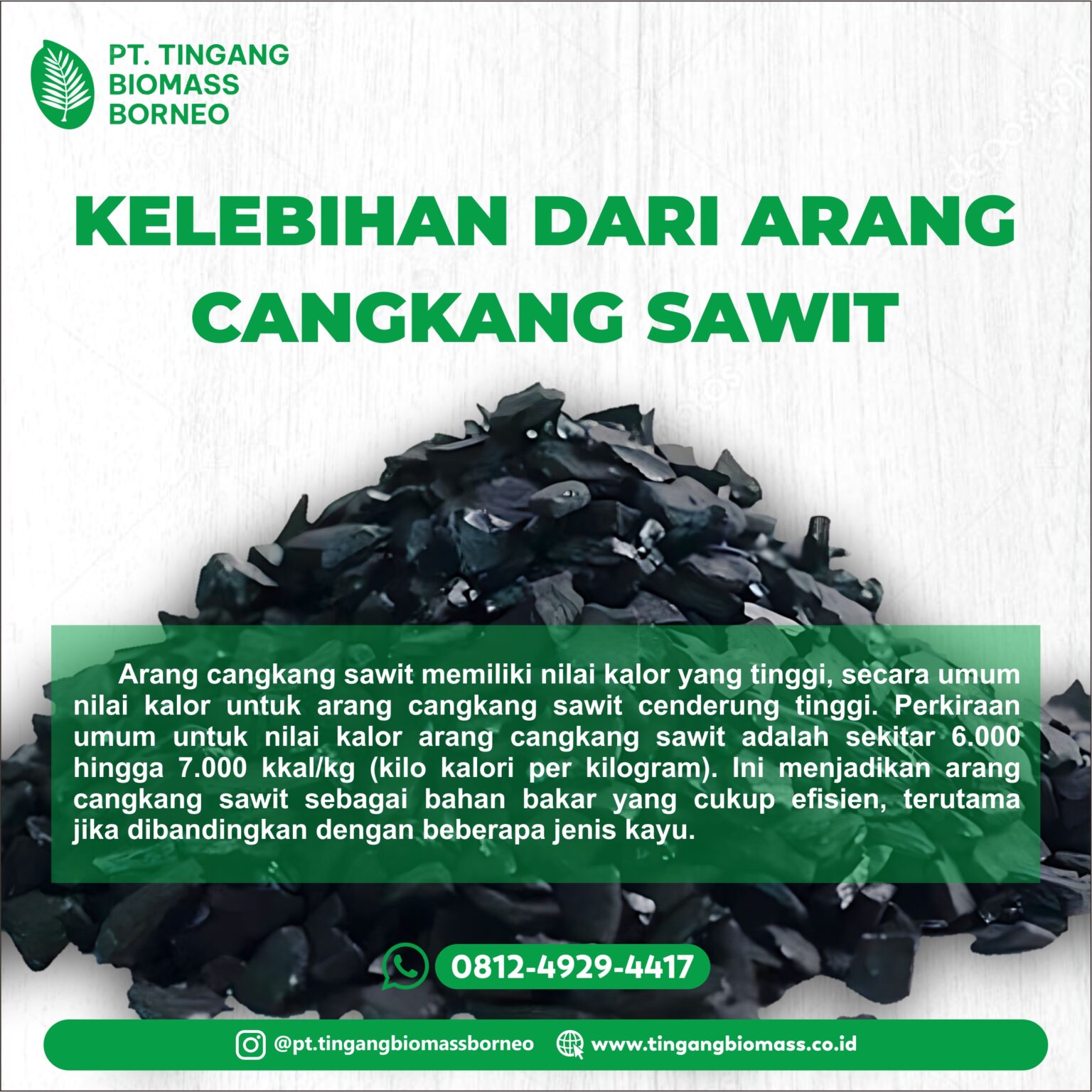 Suplier Cangkang dan Bungkil Sawit Terpercaya - PT. TIBIBO